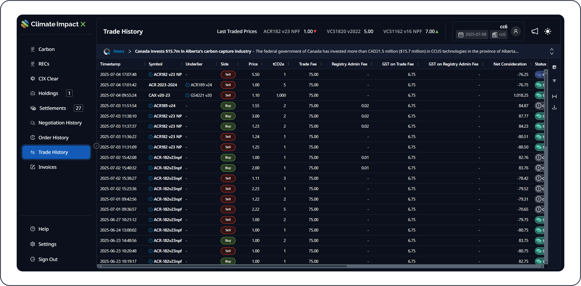 CIX Exchange | A new CIX Platform. A new way to transact.